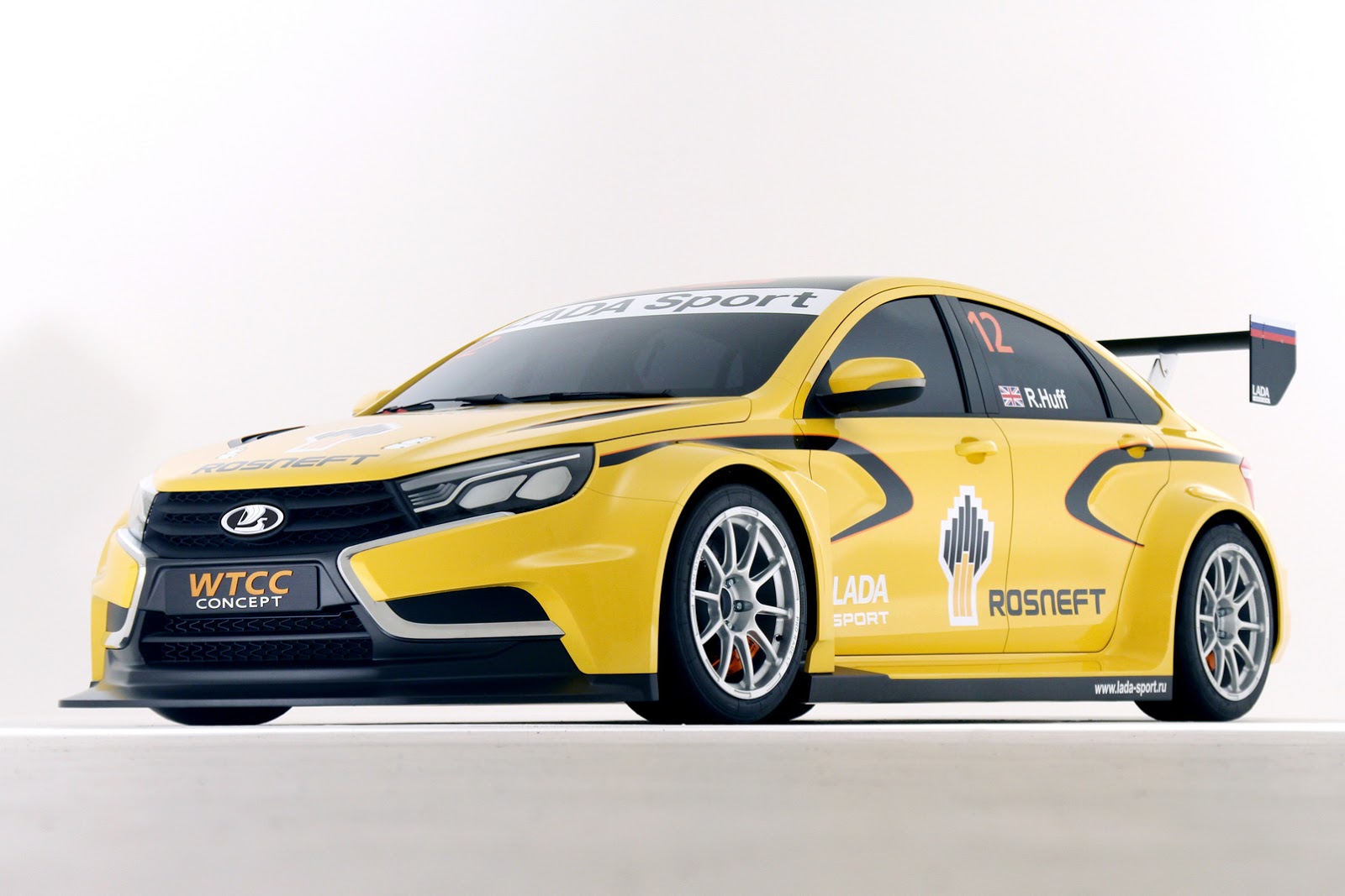 Lada Vesta Dressed as WTCC Racer at the Moscow Show [w/Videos] | Carscoops