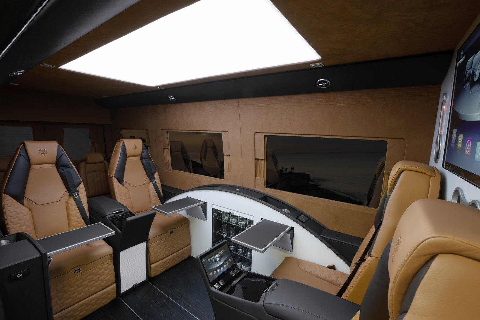 Brabus Turns Mercedes Sprinter into Business Lounge on Wheels | Carscoops