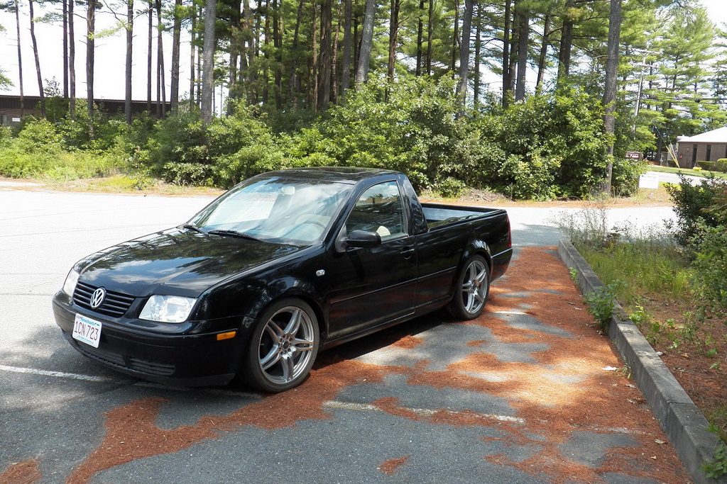 Turn Your Fourth-Gen VW Jetta into a UTE with $3,500 Kit | Carscoops