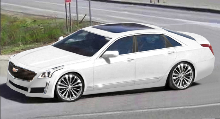 2017 Cadillac CT6 Visualized Based on Prototypes, Brand’s Styling ...