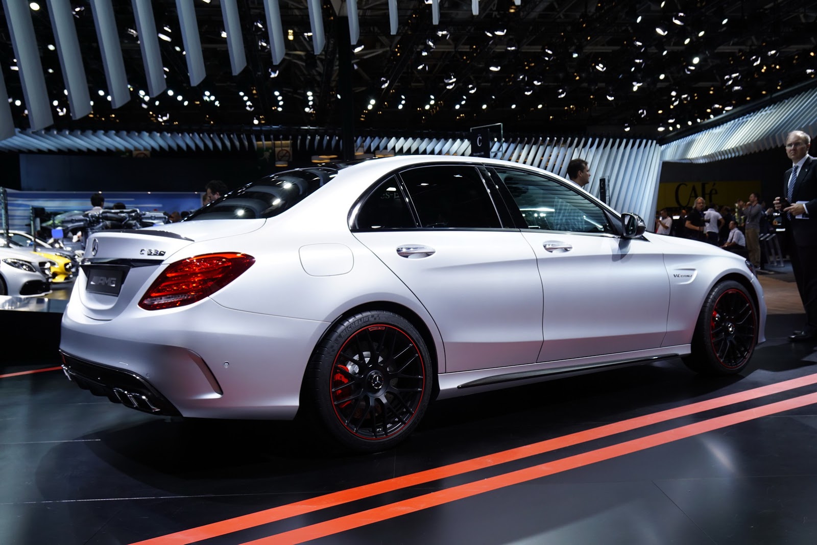New Mercedes-AMG C63 Edition 1 Shows its Red Lace in Paris | Carscoops