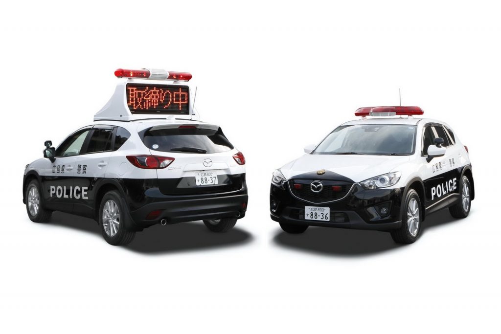 Japanese Cops Get Diesel-Powered Mazda CX-5 Patrol Cars | Carscoops