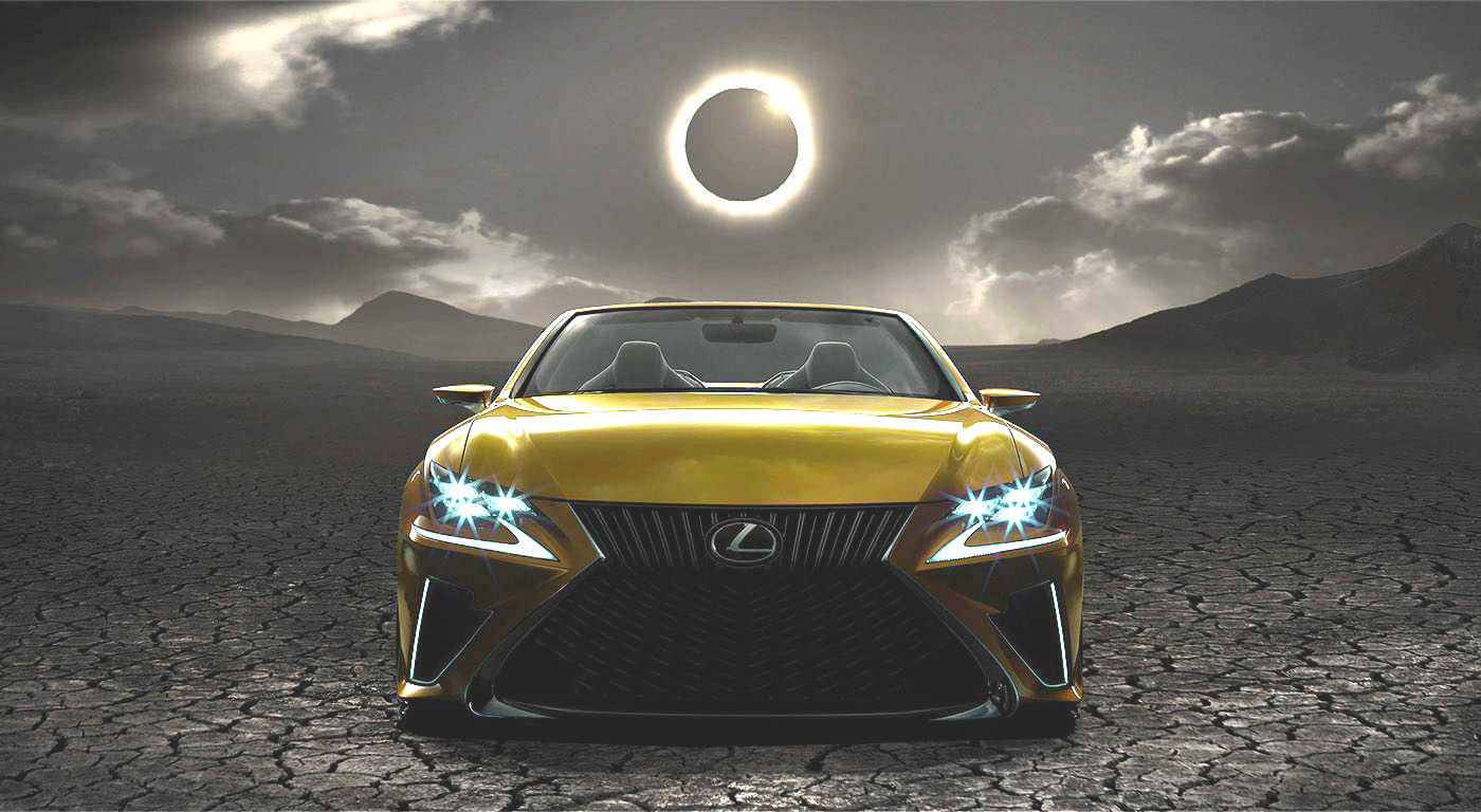 Lexus Flashes New Pics of RC Convertible Study | Carscoops