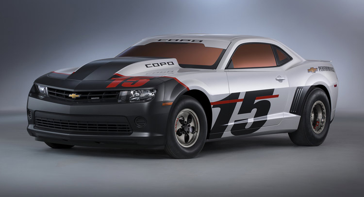 2015 Chevrolet COPO Camaro Puts On a Racing Livery for SEMA | Carscoops