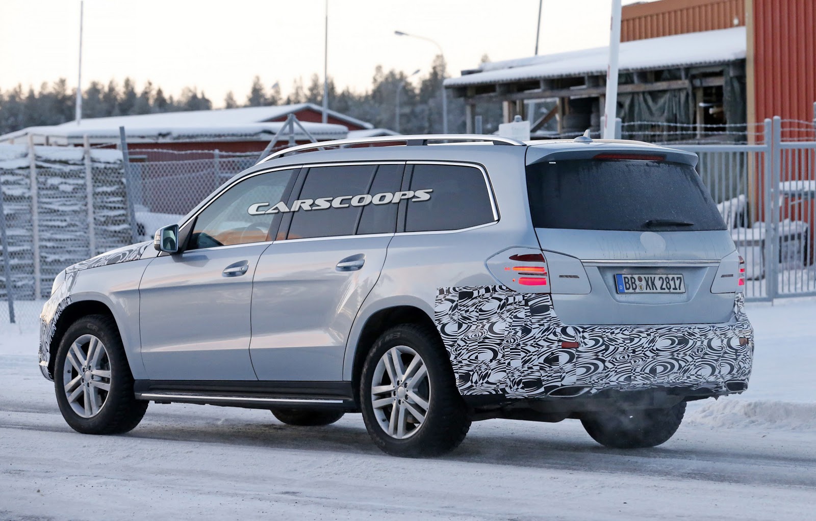 2016 Mercedes-Benz GLS is the Facelifted GL-Class | Carscoops