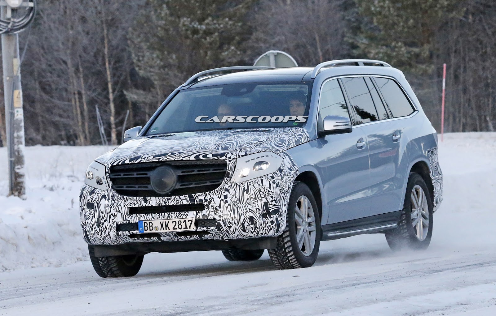 2016 Mercedes-Benz GLS is the Facelifted GL-Class | Carscoops