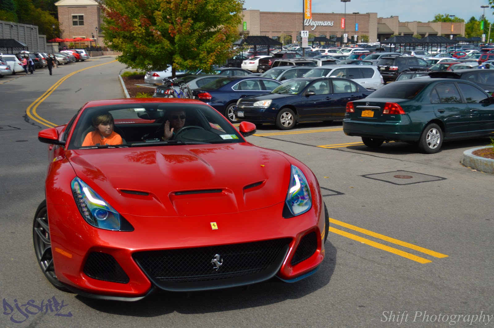 Ferrari’s SP America Spotted at a Supermarket Parking Lot | Carscoops