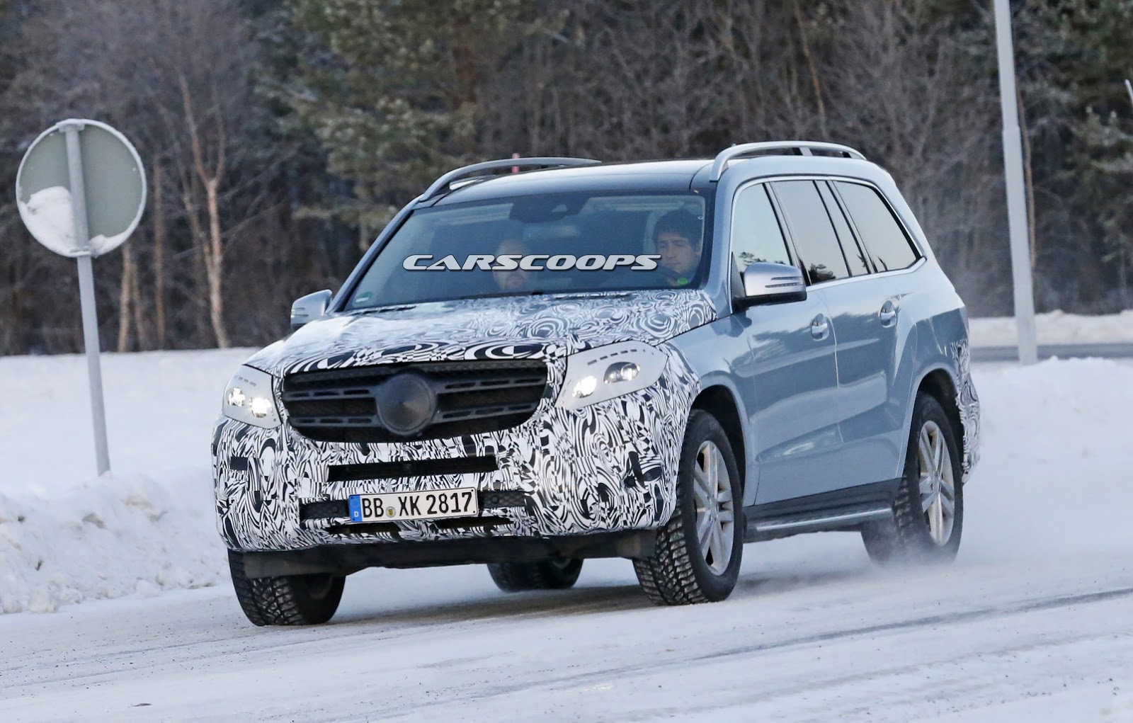 2016 Mercedes-Benz GLS is the Facelifted GL-Class | Carscoops