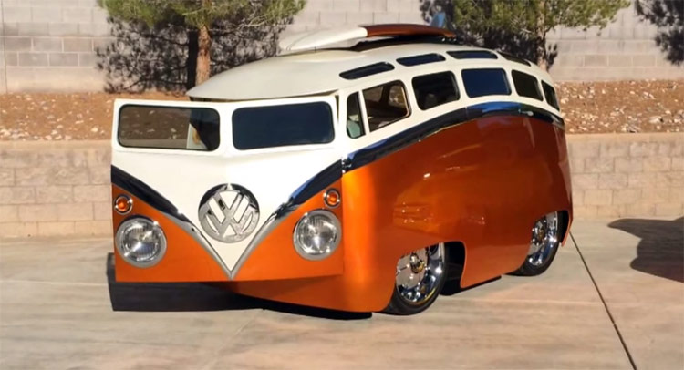 They Don’t Get More Cartoonish ThanTthis Highly-Customized VW Bus [w ...