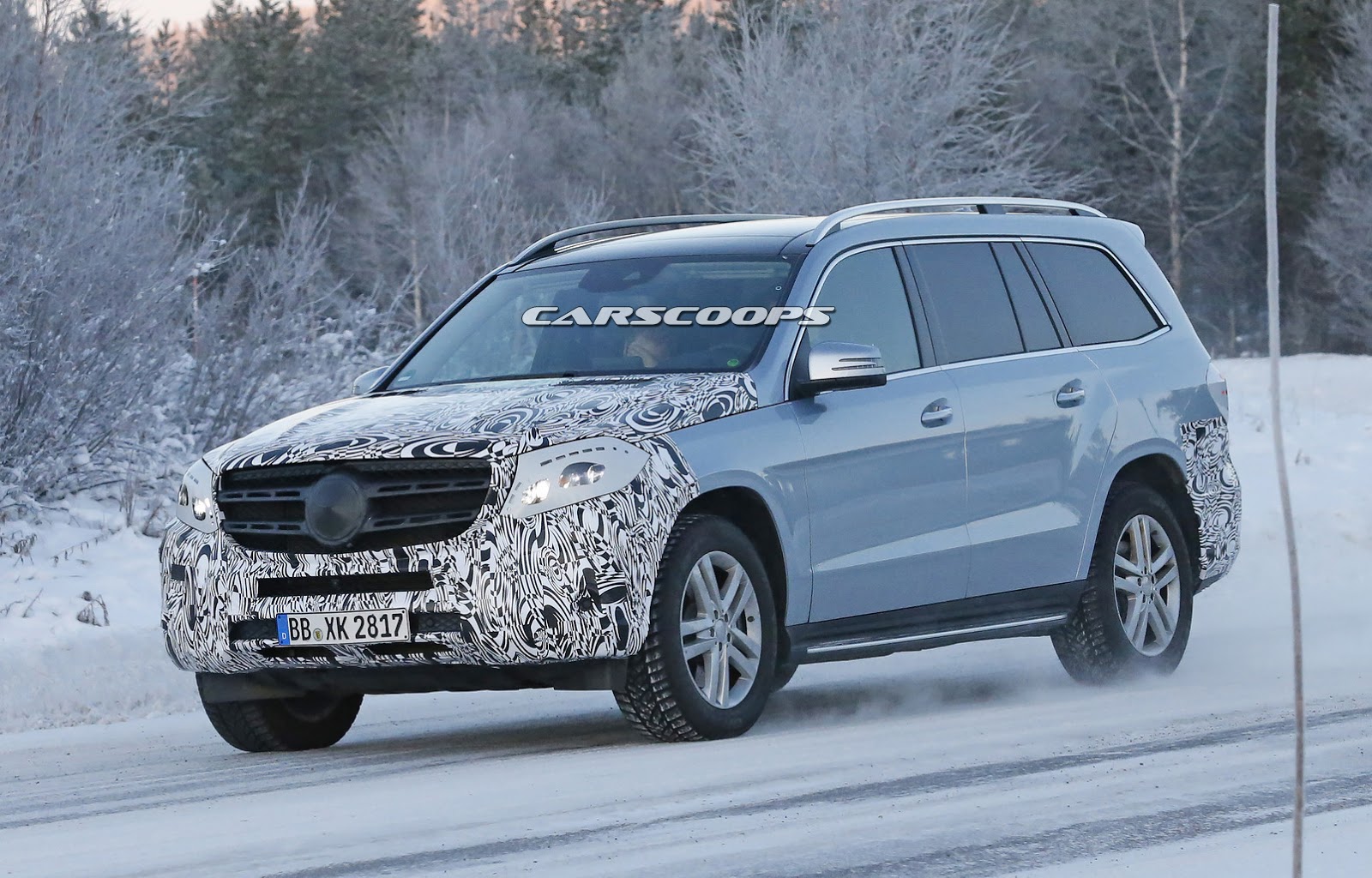 2016 Mercedes-Benz GLS is the Facelifted GL-Class | Carscoops