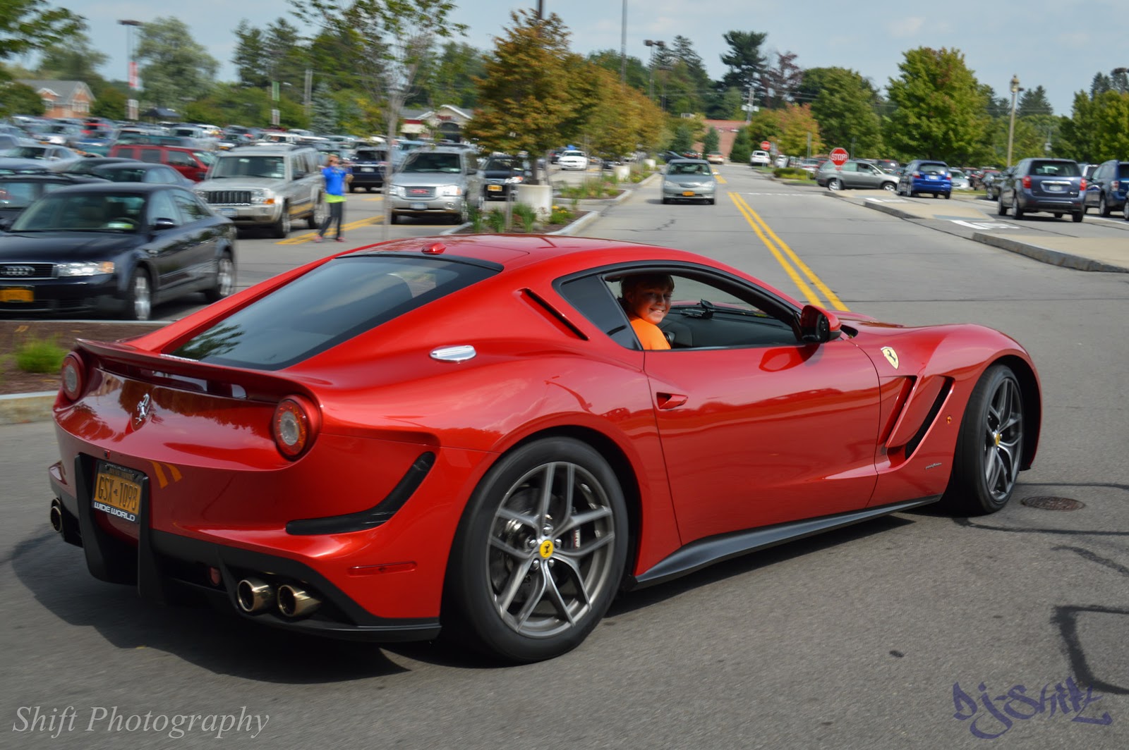 Ferrari’s SP America Spotted at a Supermarket Parking Lot | Carscoops