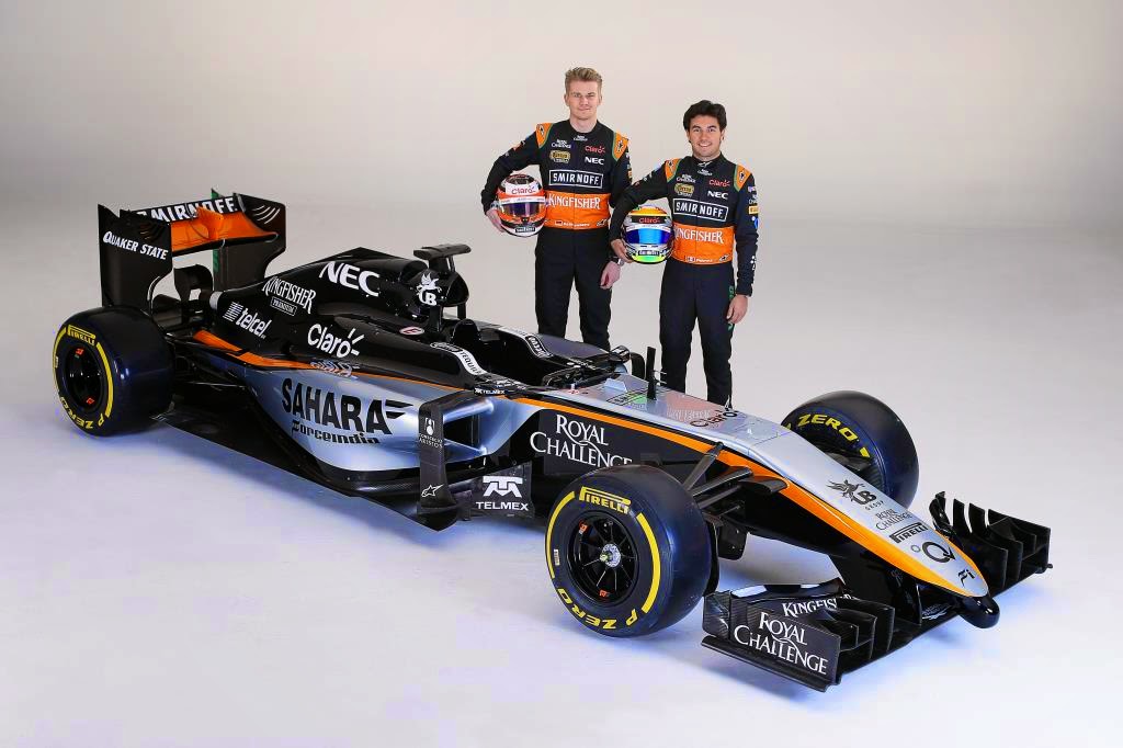 Force India New 2015 F1 Livery Revealed Ahead Of Formula 1 Season ...