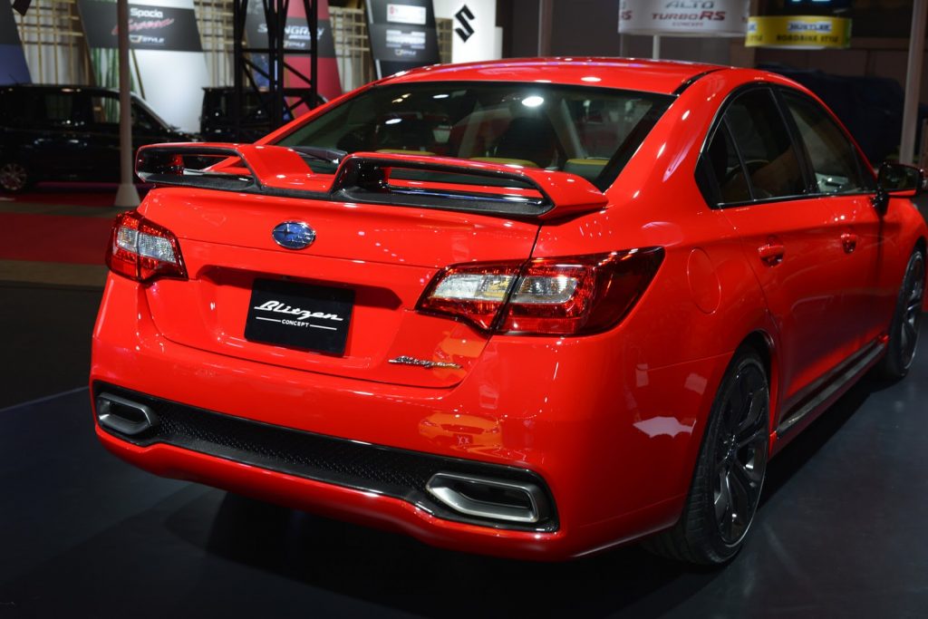 Subaru Warms Up Legacy B4 Blitzen Concept for Tokyo Auto Salon [w/Video ...