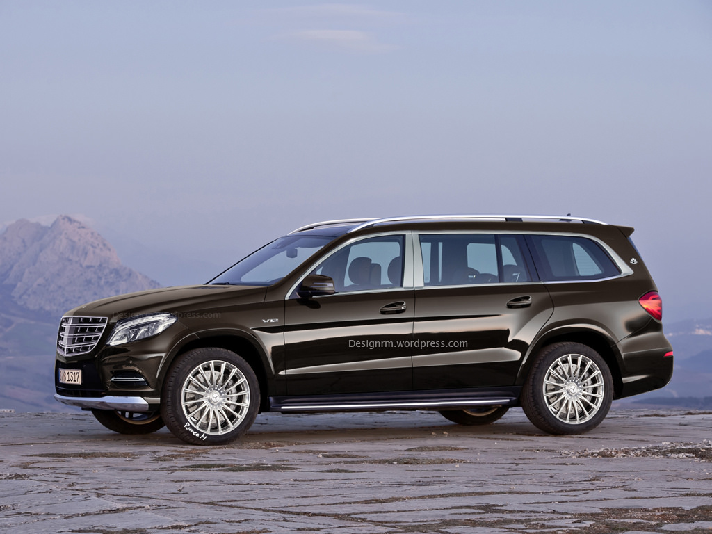 2016 Mercedes-Benz GLS Gets the Maybach Virtual Treatment | Carscoops