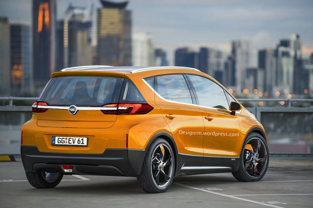 Chevrolet Bolt Gets an Opel Sibling in Rendering-Land | Carscoops