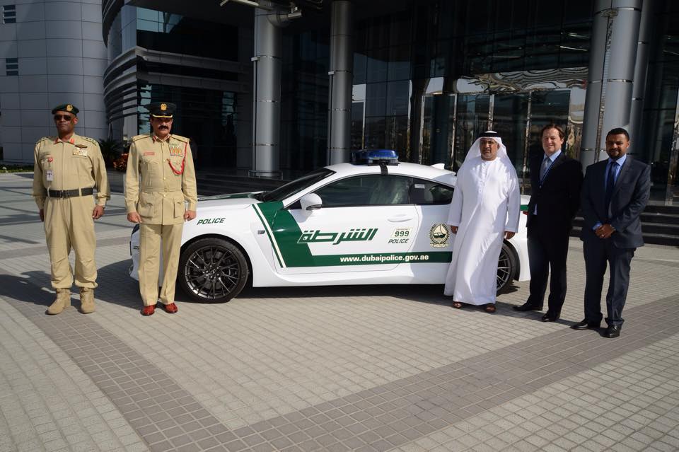 Dubai’s Police Force Now has a Lexus RC-F at its Disposal | Carscoops