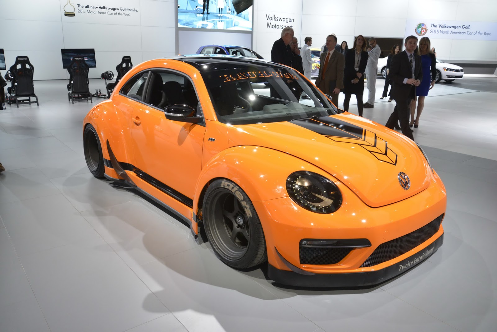 VW Tanner Foust Racing ENEOS RWB Beetle Brings Some Color to Chicago ...