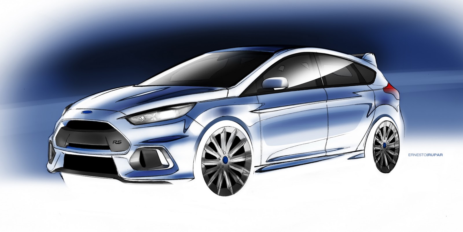Ford Unleashes All-New, All-Wheel Driven Focus RS with Over 320PS ...