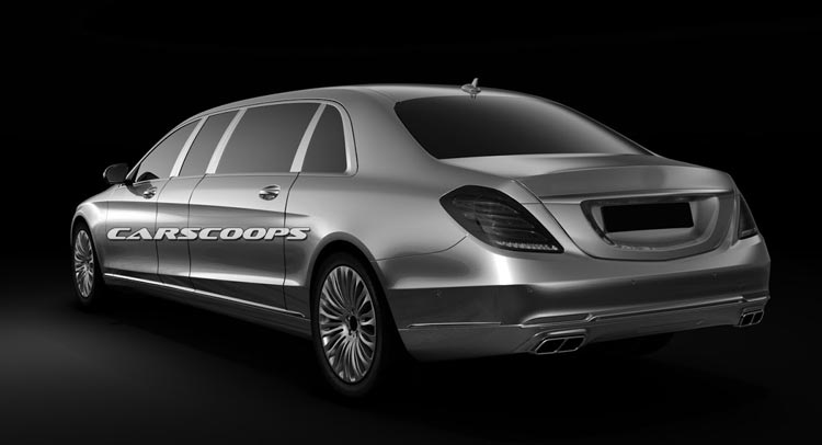 Mercedes-Benz S-Class Pullman Expected to Debut in Geneva | Carscoops