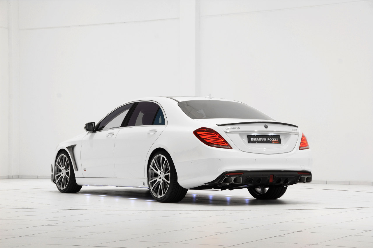 New Mercedes S-Class Brabus Rocket 900 Set To Take Off In Geneva ...