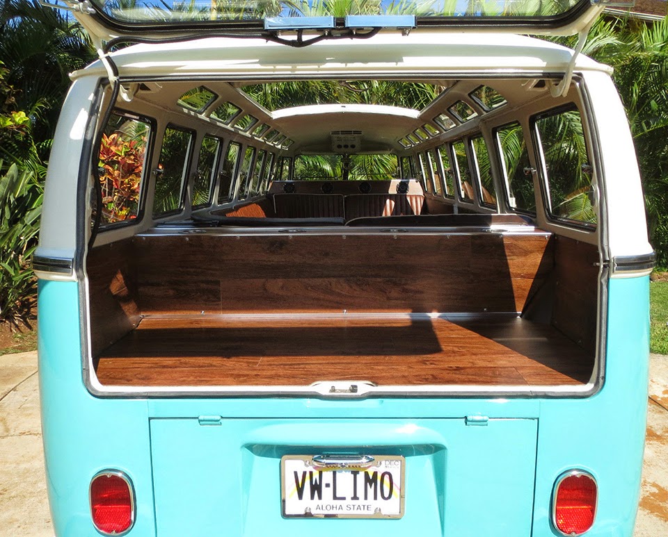 So Much Want! One-Of-A-Kind VW Microbus Stretch Limo Sold For $220k ...
