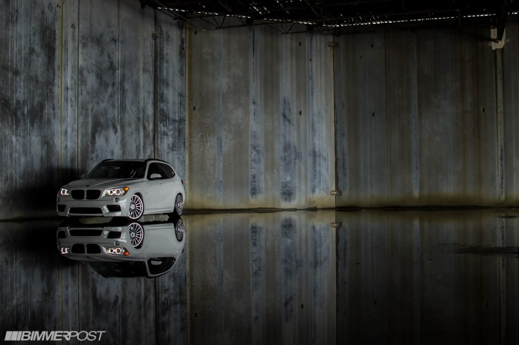 Hot or Not? Stanced BMW X1 Poses Inside Abandoned Warehouse | Carscoops