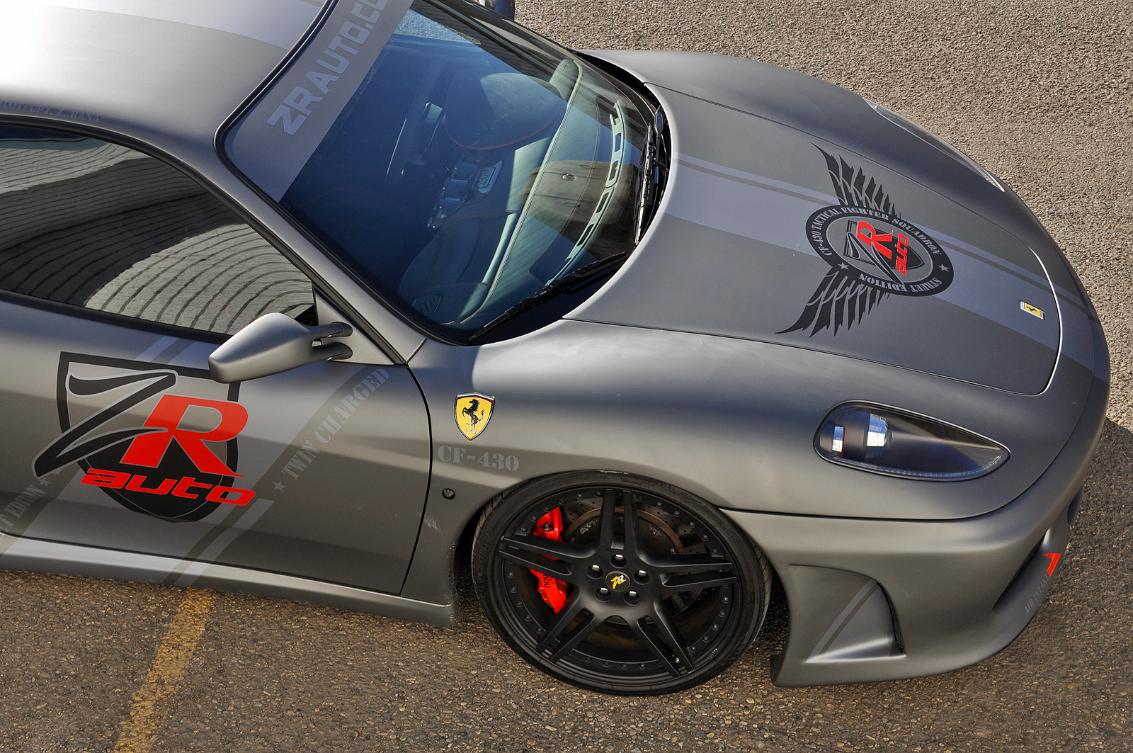 Novitec Rosso F430 Gets Fighter Jet Livery From ZR Auto | Carscoops