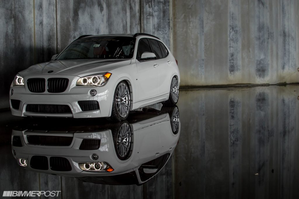 Hot or Not? Stanced BMW X1 Poses Inside Abandoned Warehouse | Carscoops