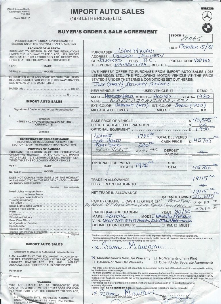 Canadian Kept 1982 Mercedes-Benz 300SD With Only 1,553 Miles In Garage ...