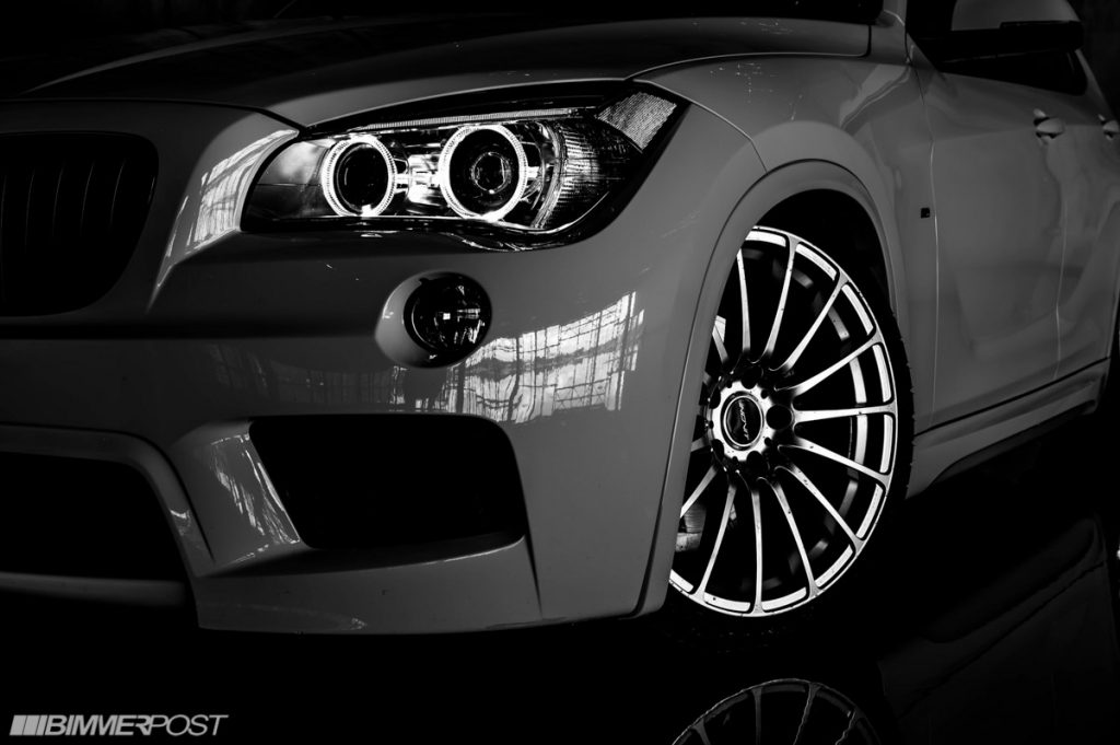 Hot or Not? Stanced BMW X1 Poses Inside Abandoned Warehouse | Carscoops