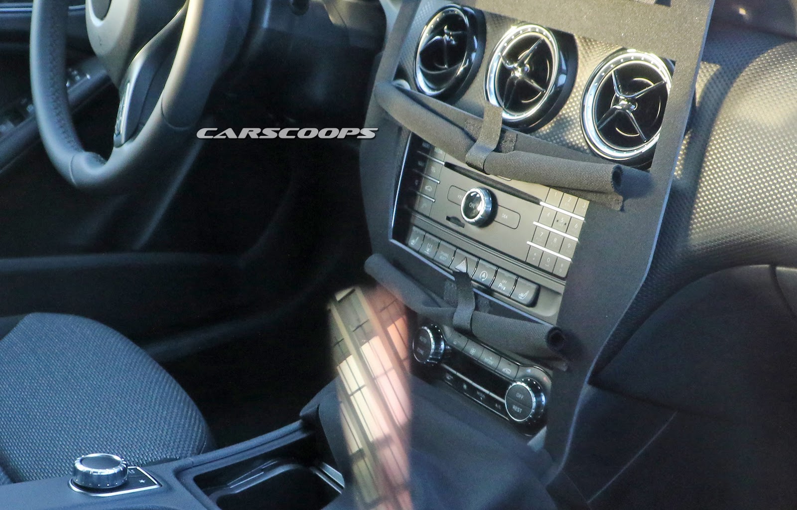 We Spy Inside The 2016 Mercedes-Benz A-Class Facelift | Carscoops