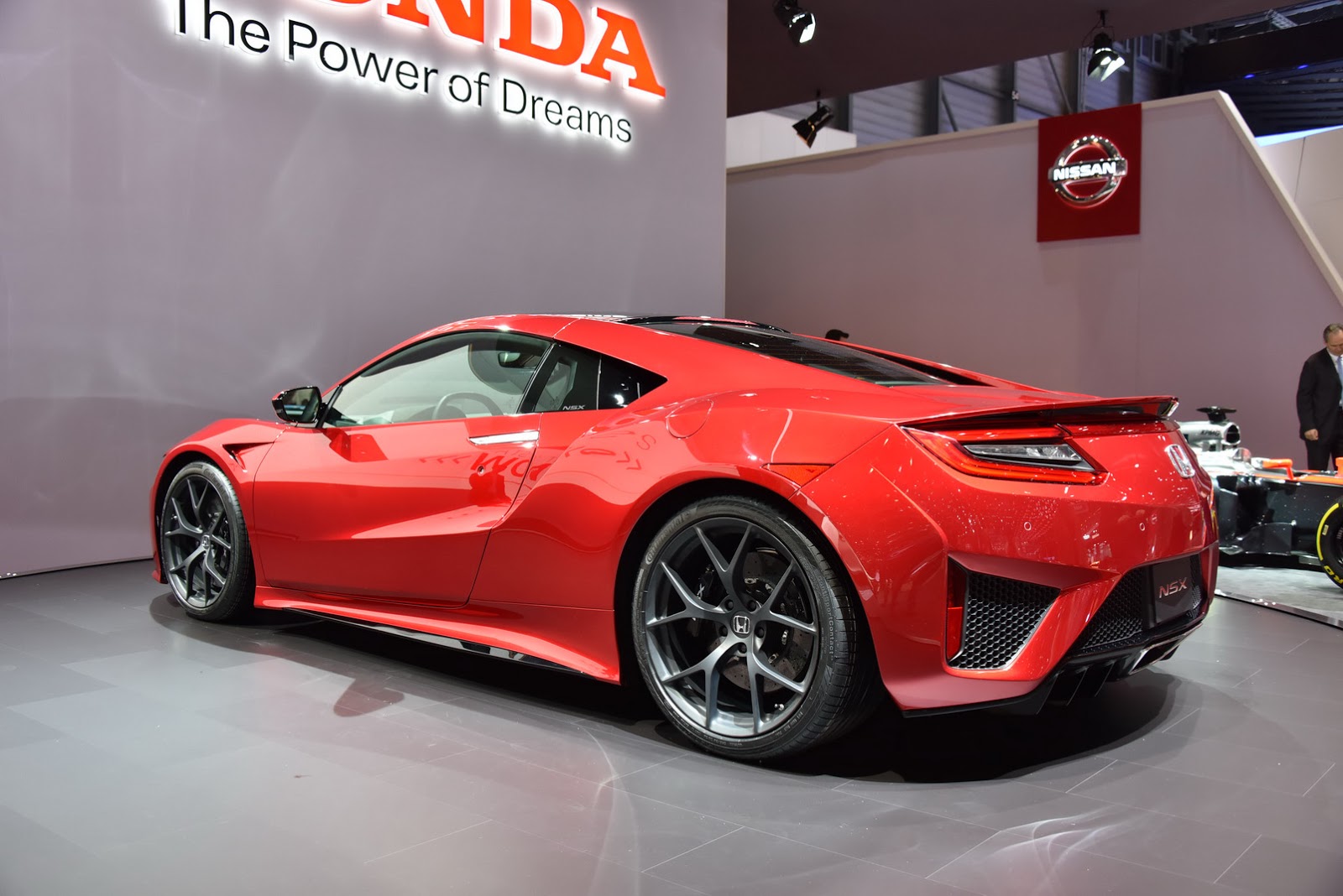 Honda Nsx 2015 Red
