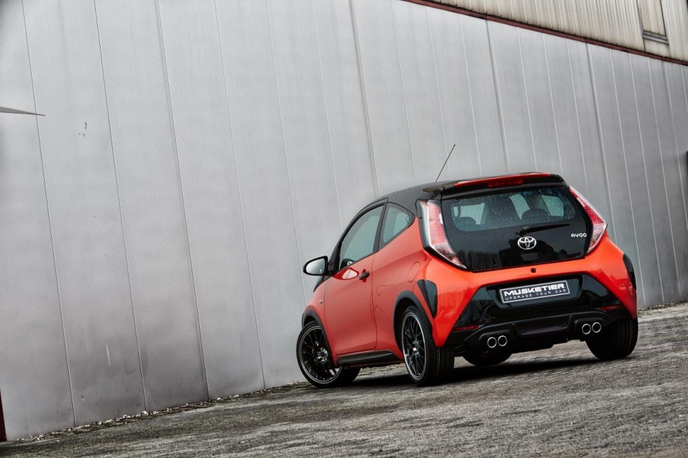 Musketier Sports Up the Toyota Aygo | Carscoops
