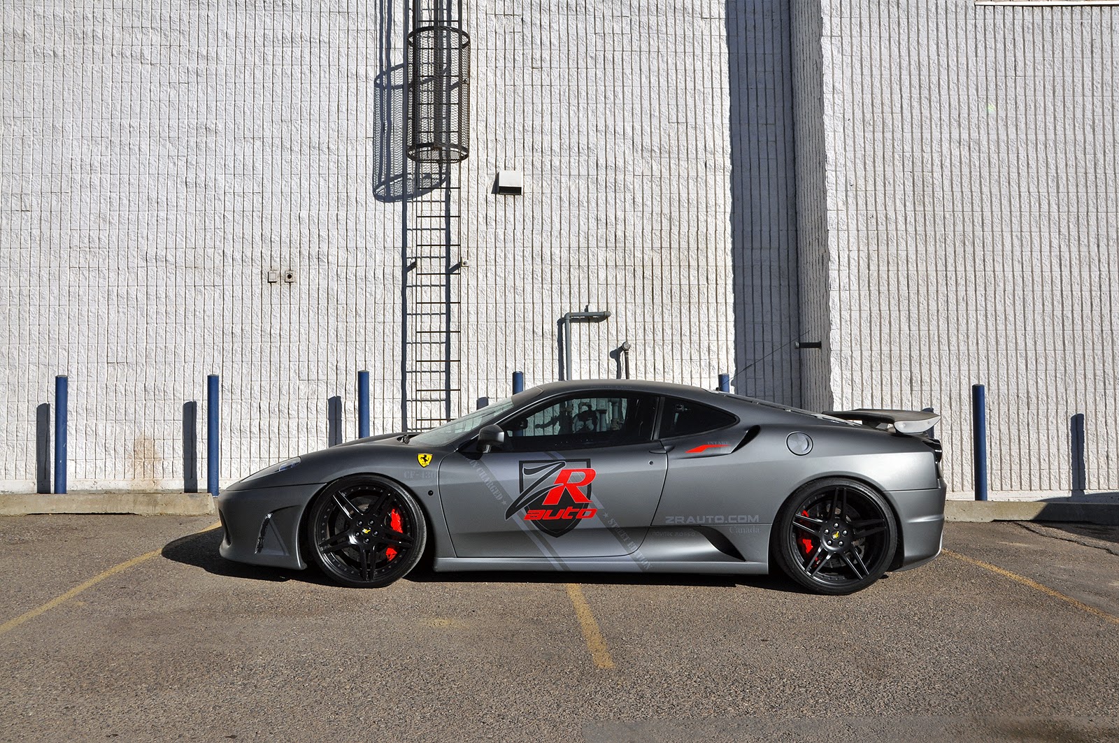Novitec Rosso F430 Gets Fighter Jet Livery From ZR Auto | Carscoops