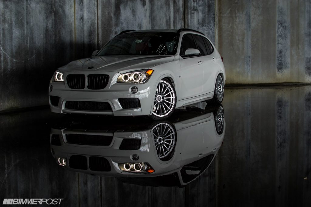 Hot or Not? Stanced BMW X1 Poses Inside Abandoned Warehouse | Carscoops