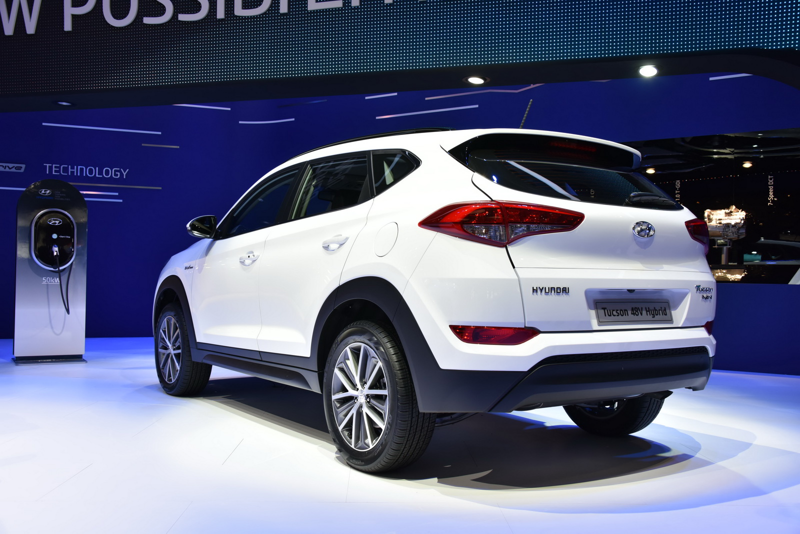 Hyundai Tucson 48V Hybrid and Plug-in Hybrid Concepts Showcased in ...