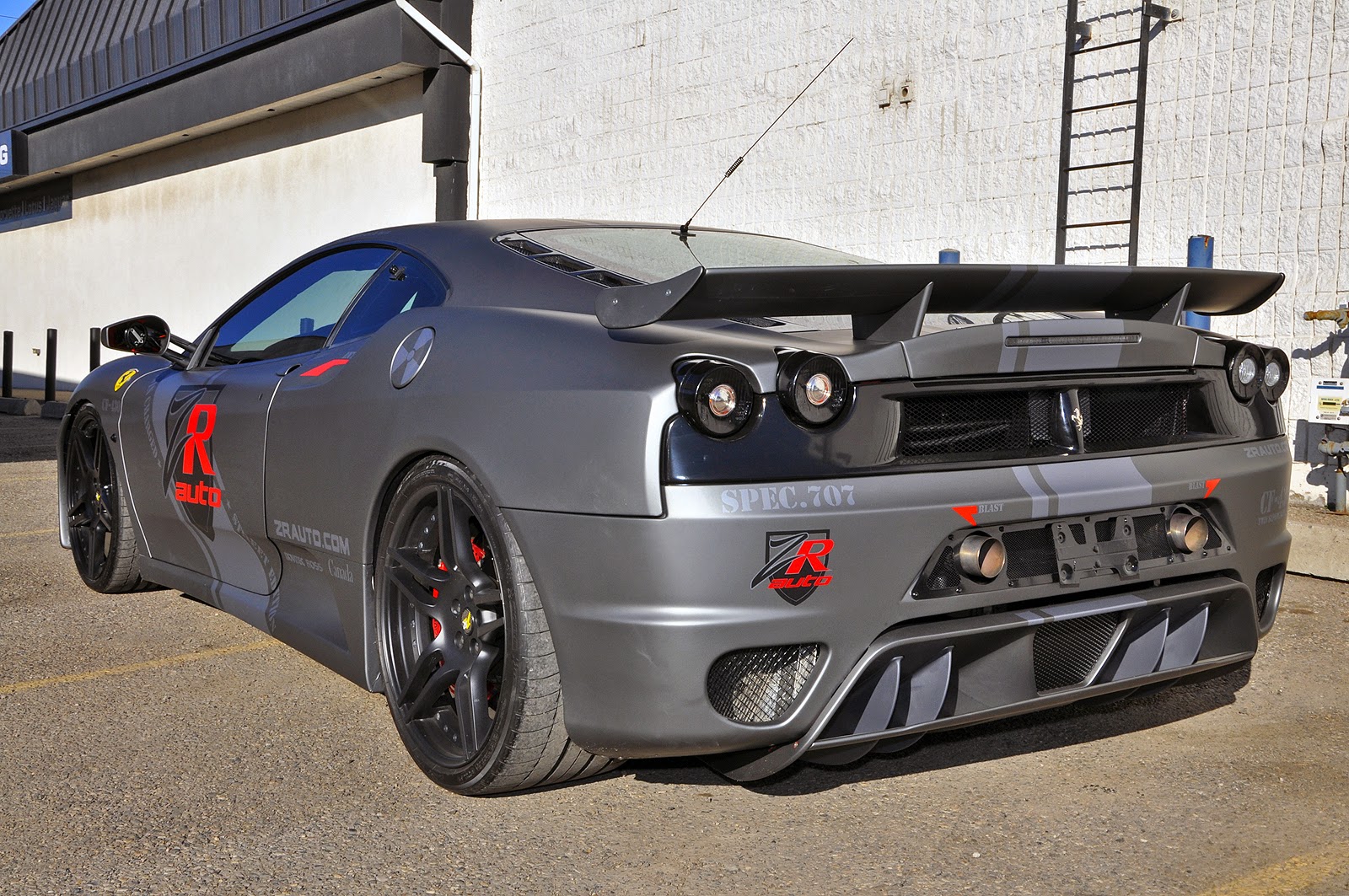 Novitec Rosso F430 Gets Fighter Jet Livery From ZR Auto | Carscoops