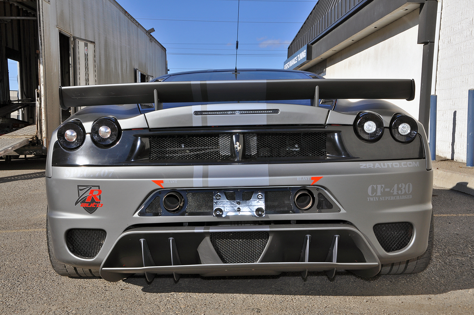 Novitec Rosso F430 Gets Fighter Jet Livery From ZR Auto | Carscoops