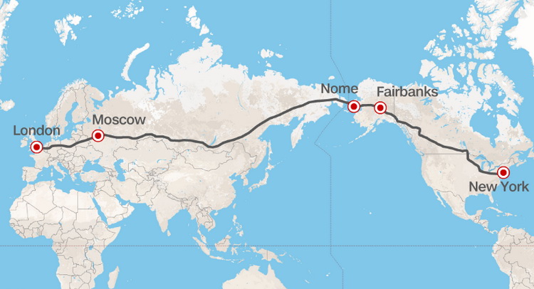Mega-Highway Project Connecting London To New York Proposed By Russia ...