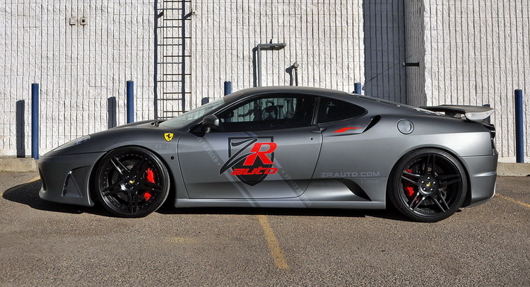 Novitec Rosso F430 Gets Fighter Jet Livery From ZR Auto | Carscoops