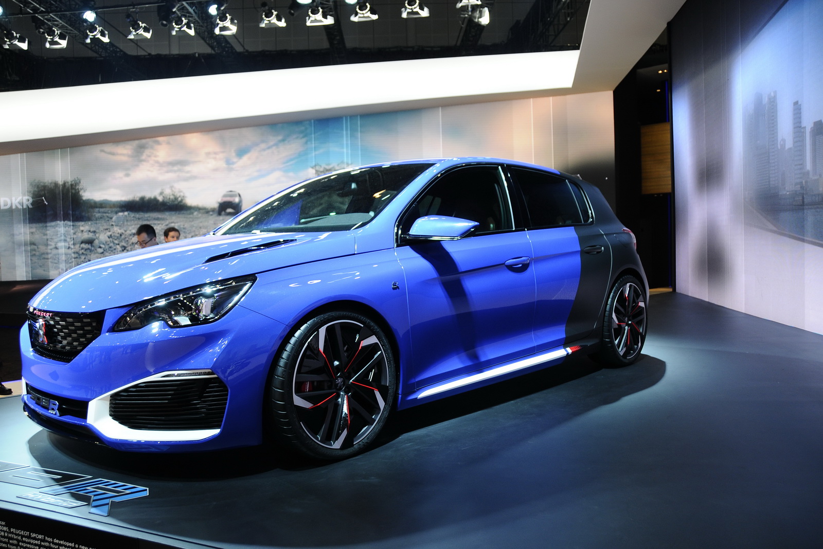 This Is What Peugeot’s 308 R Hybrid Concept Looks Like In The Metal ...