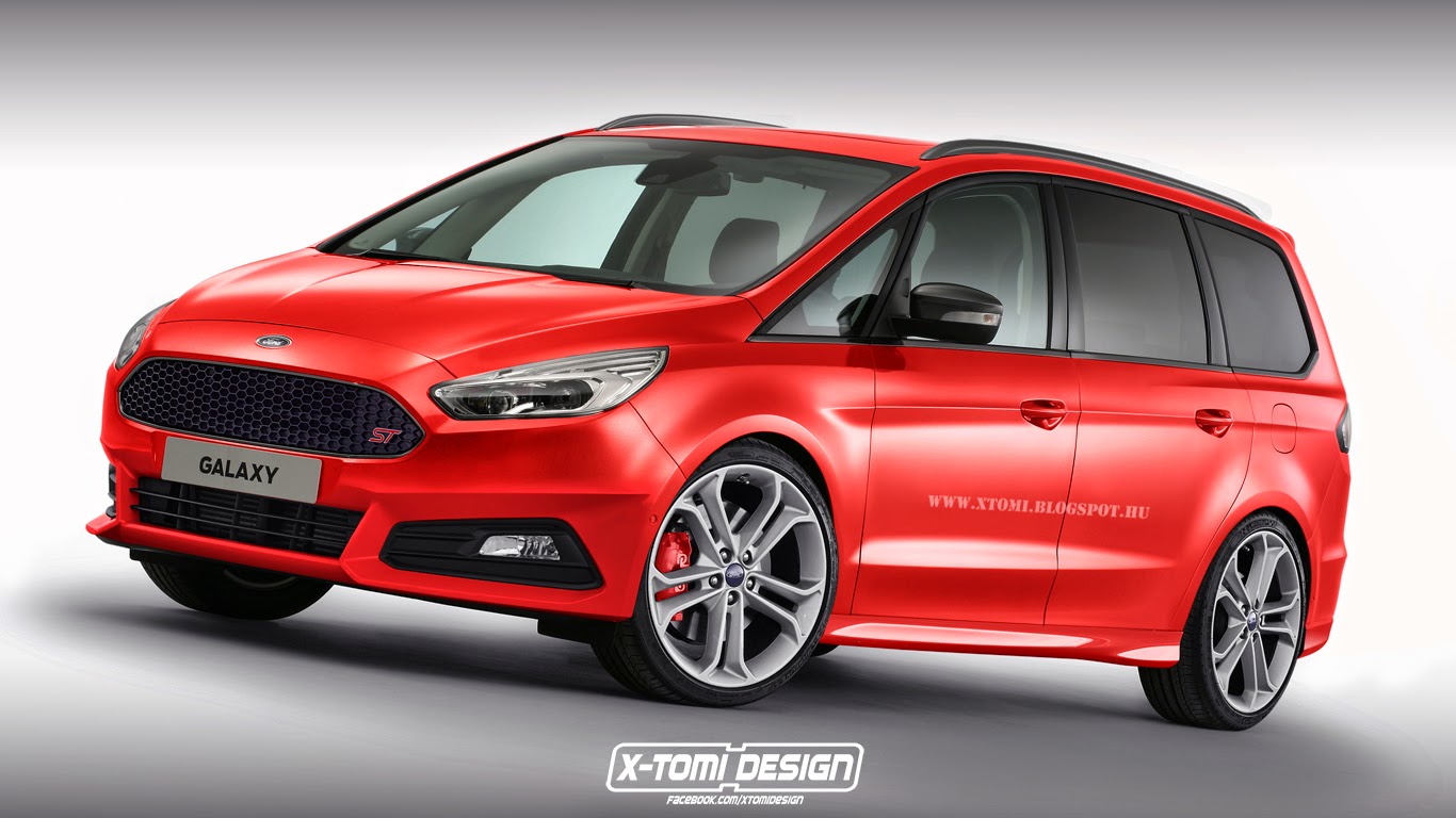 All-New Ford Galaxy Dreams of an ST Variant | Carscoops