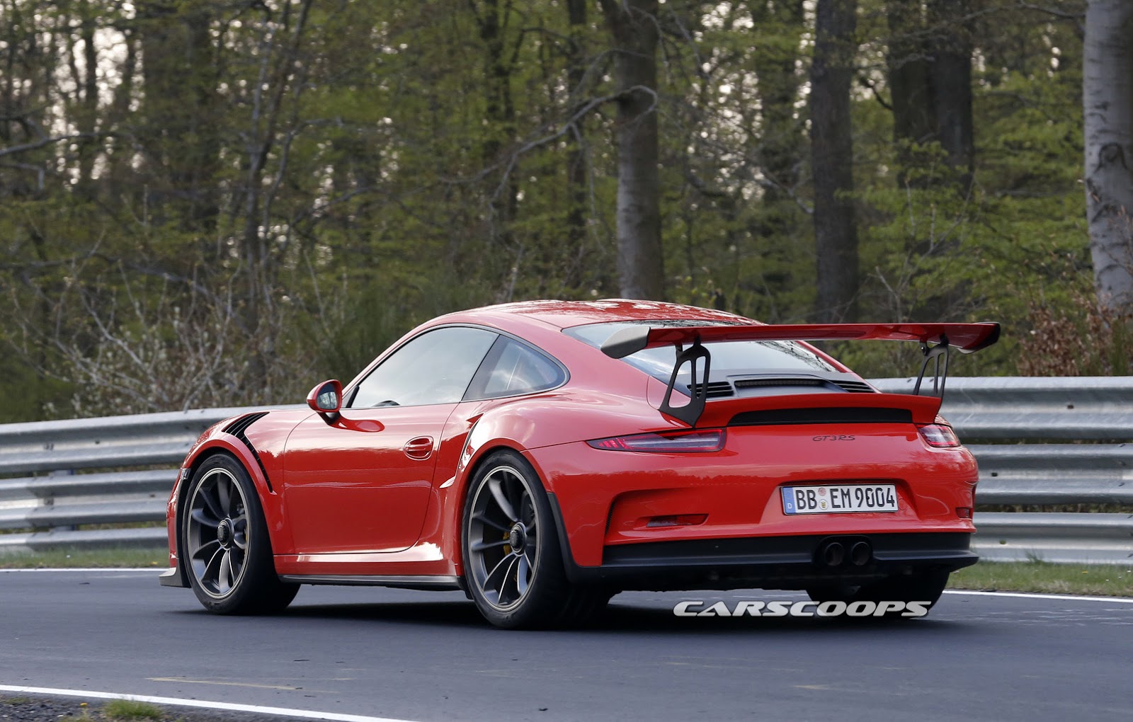 Mark Webber Hits The ‘Ring With Porsche’s New 911 GT3 RS Trailing ...