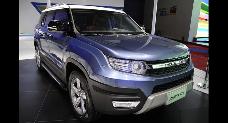 Lifan X70 Concept Previews a Production Midsize SUV | Carscoops