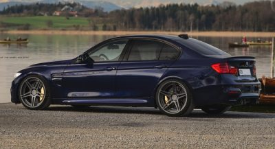Matte Gunmetal Wheels Look Great On This F80 BMW M3 | Carscoops