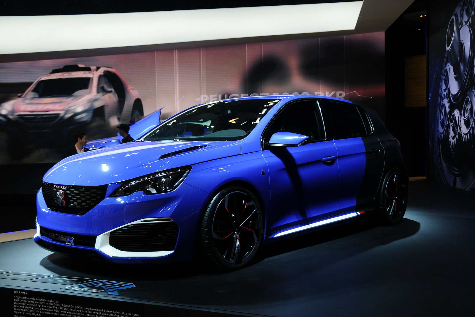 This Is What Peugeot’s 308 R Hybrid Concept Looks Like In The Metal ...