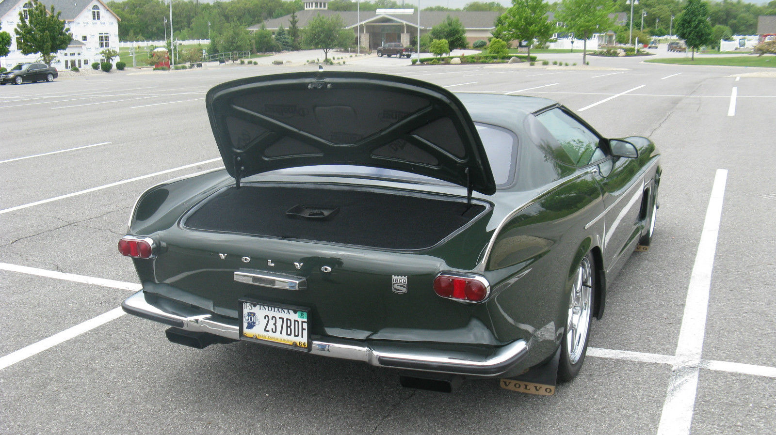 Volvette Is A 1992 Corvette With A 1967 Volvo P1800 Body | Carscoops