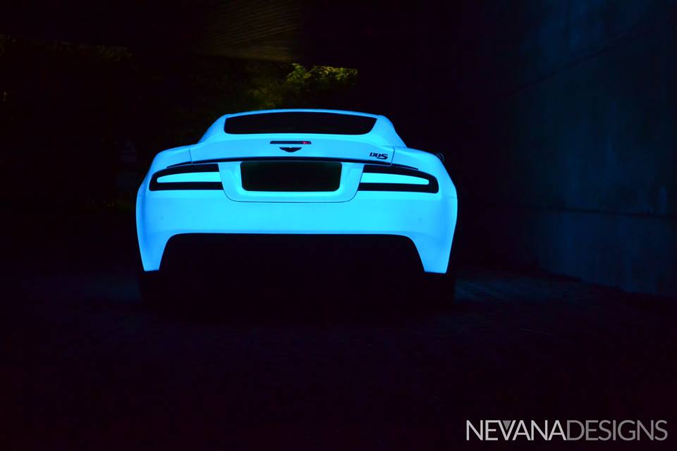 Glow In The Dark Car Wrap