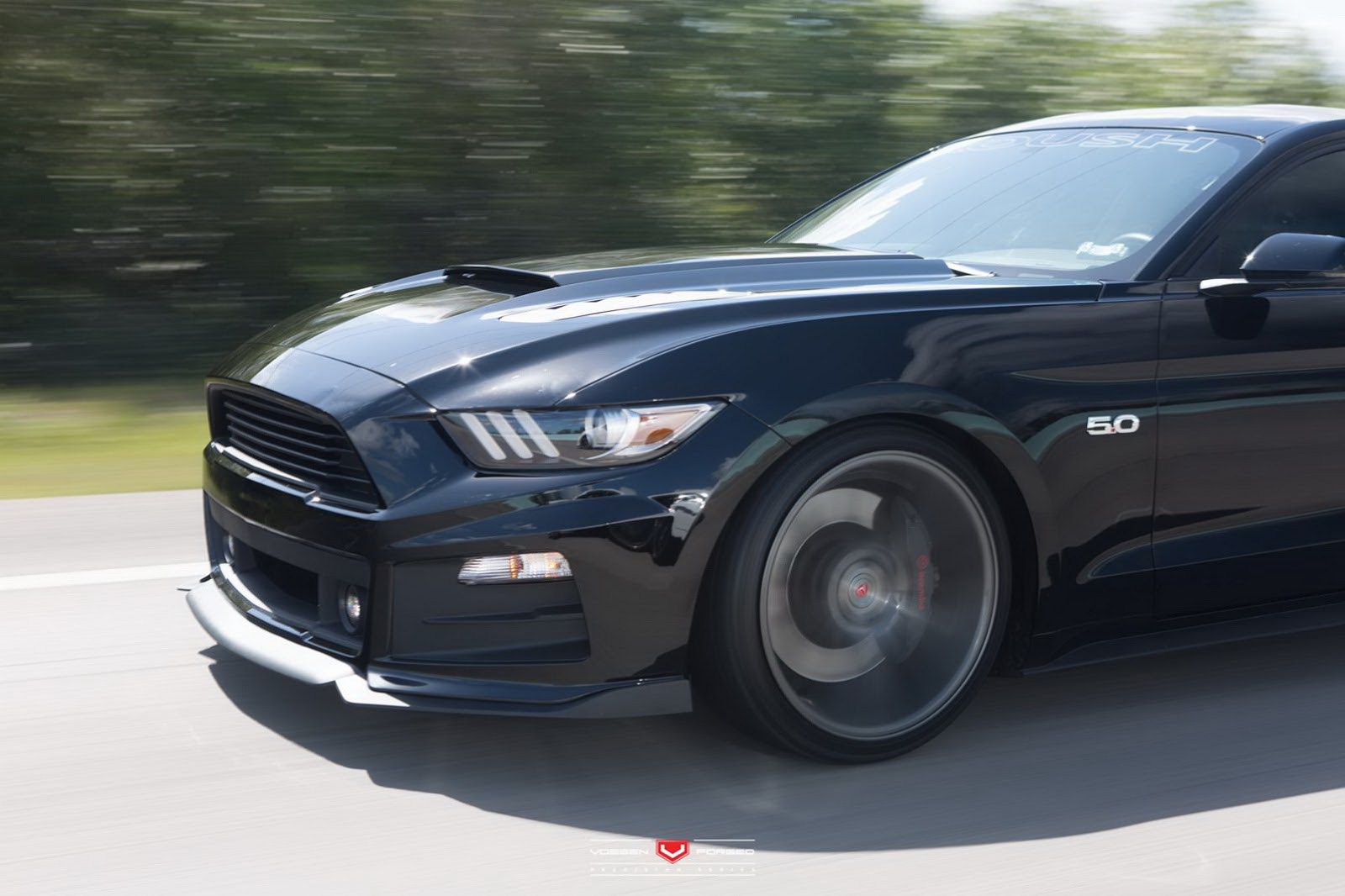2015 ROUSH Mustang Looking Fly On Custom Wheels | Carscoops