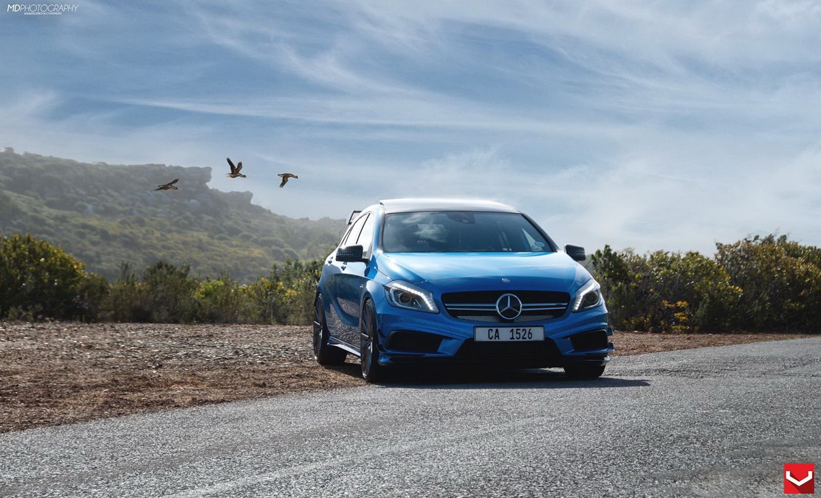 This Mercedes A45 AMG Is Appropriately Named ‘Blue Magic’ [48 Pics ...